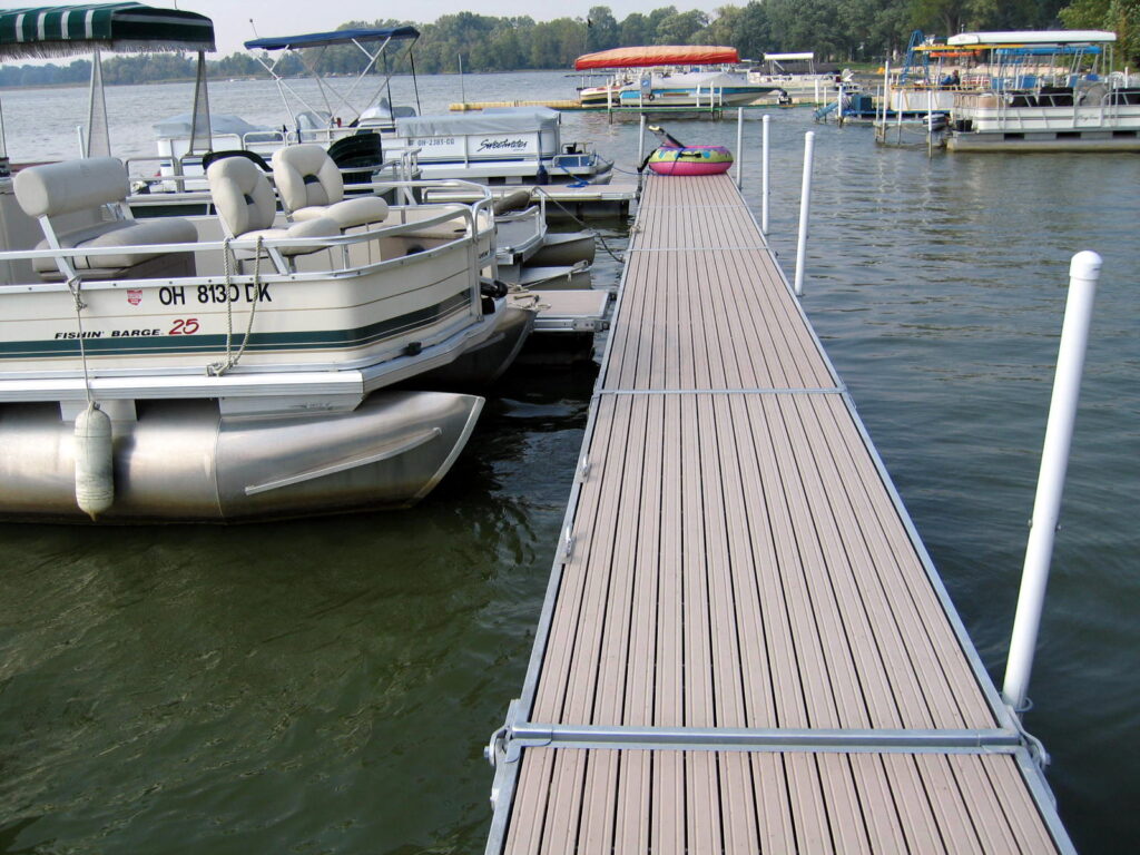Light Weight Floating Docks - Metal Craft Docks